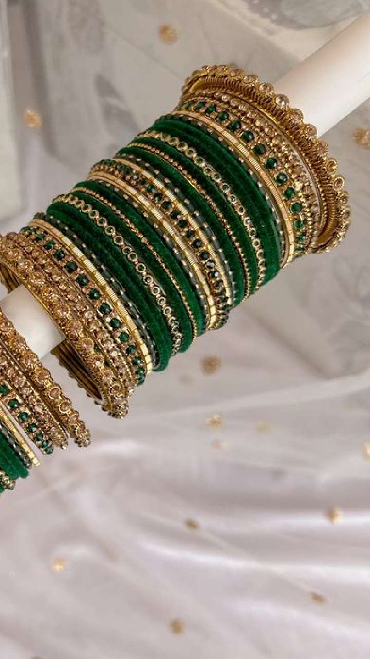 5 Beautiful Green Bangles Ideas For Hariyali Teej Look