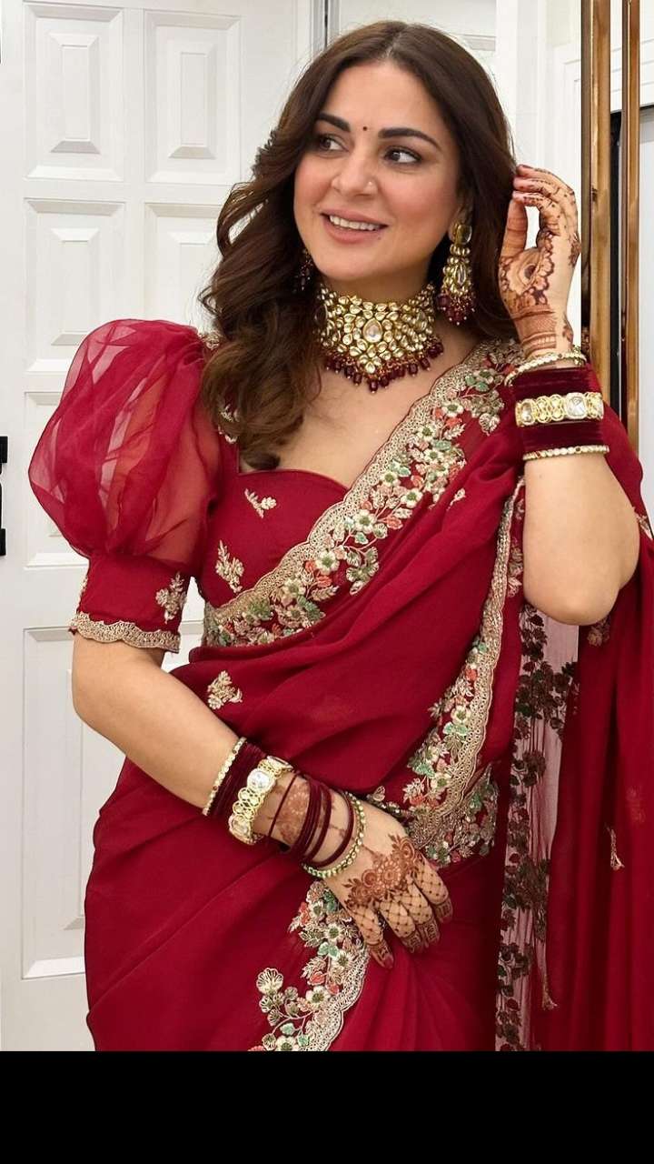 6 Classic Saree Blouse Designs By Shraddha Arya For Hariyali Teej 2024