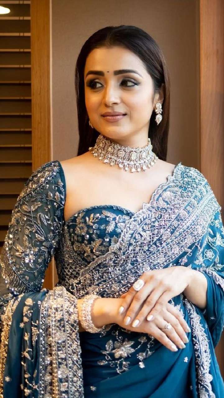 Trisha In Half Saree