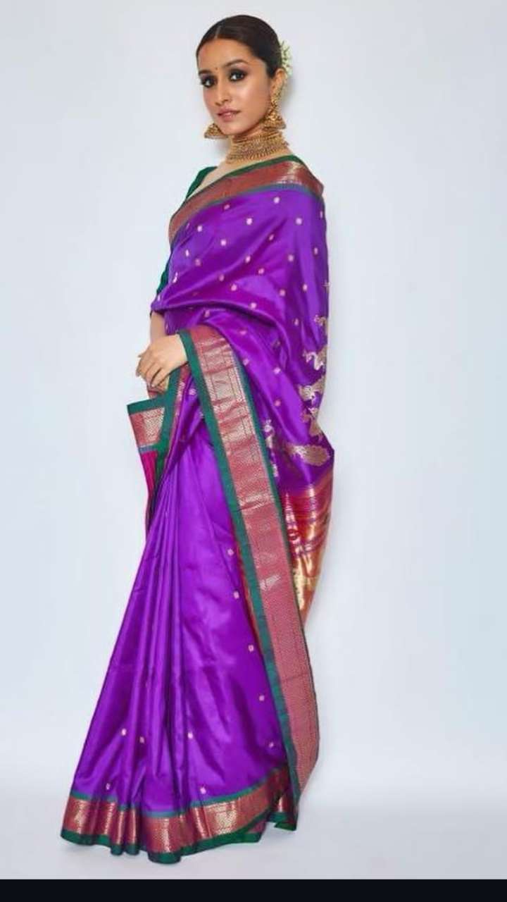 6 Beautiful Purple Sarees By B-Town Divas For Festive Season 2024