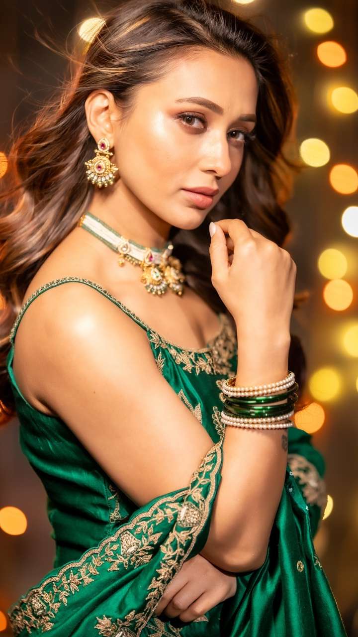 Bengali Actress Mimi Chakraborty's 6 Statement Earrings For Ethnic Outfits