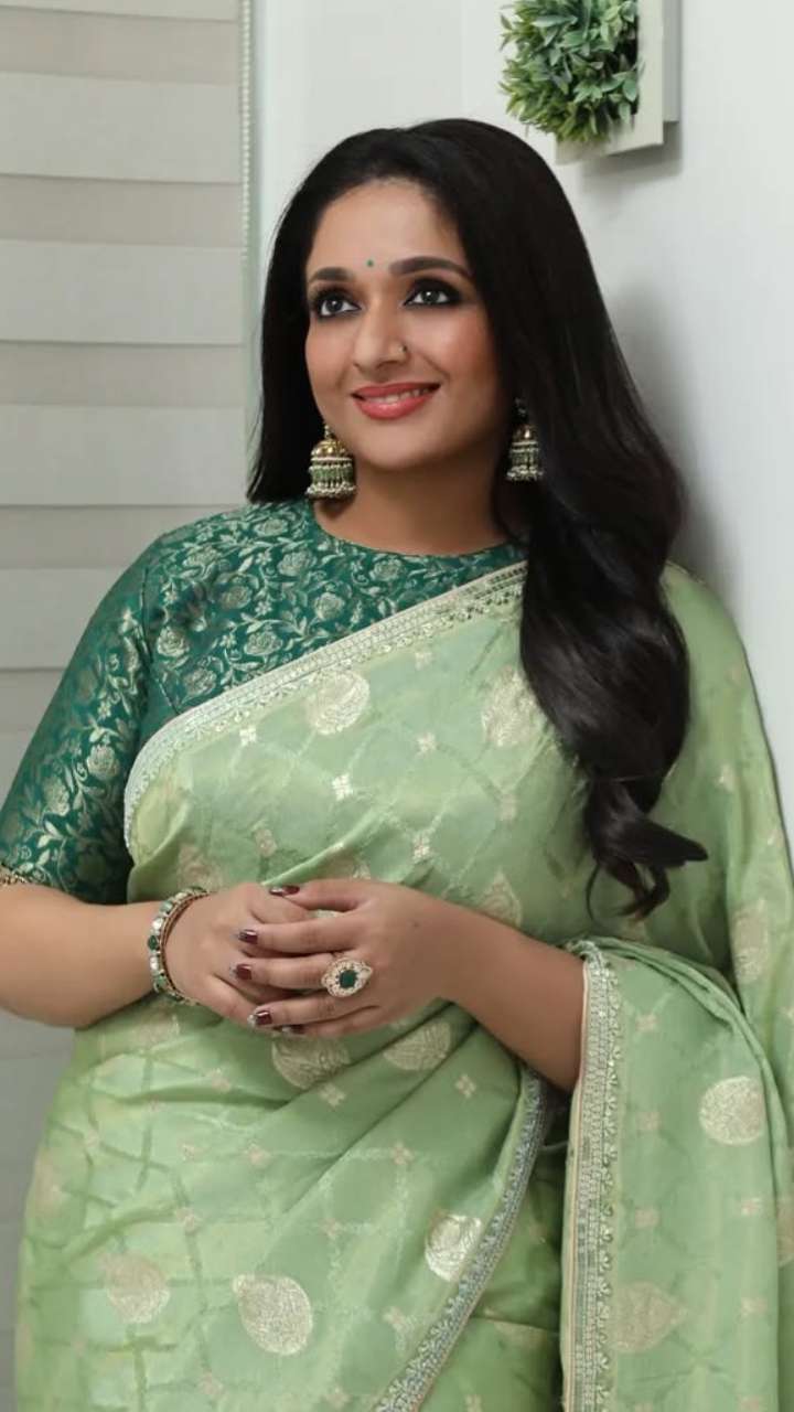 8 Regal Silk Saree Looks From Kavya Madhavan’s Closet