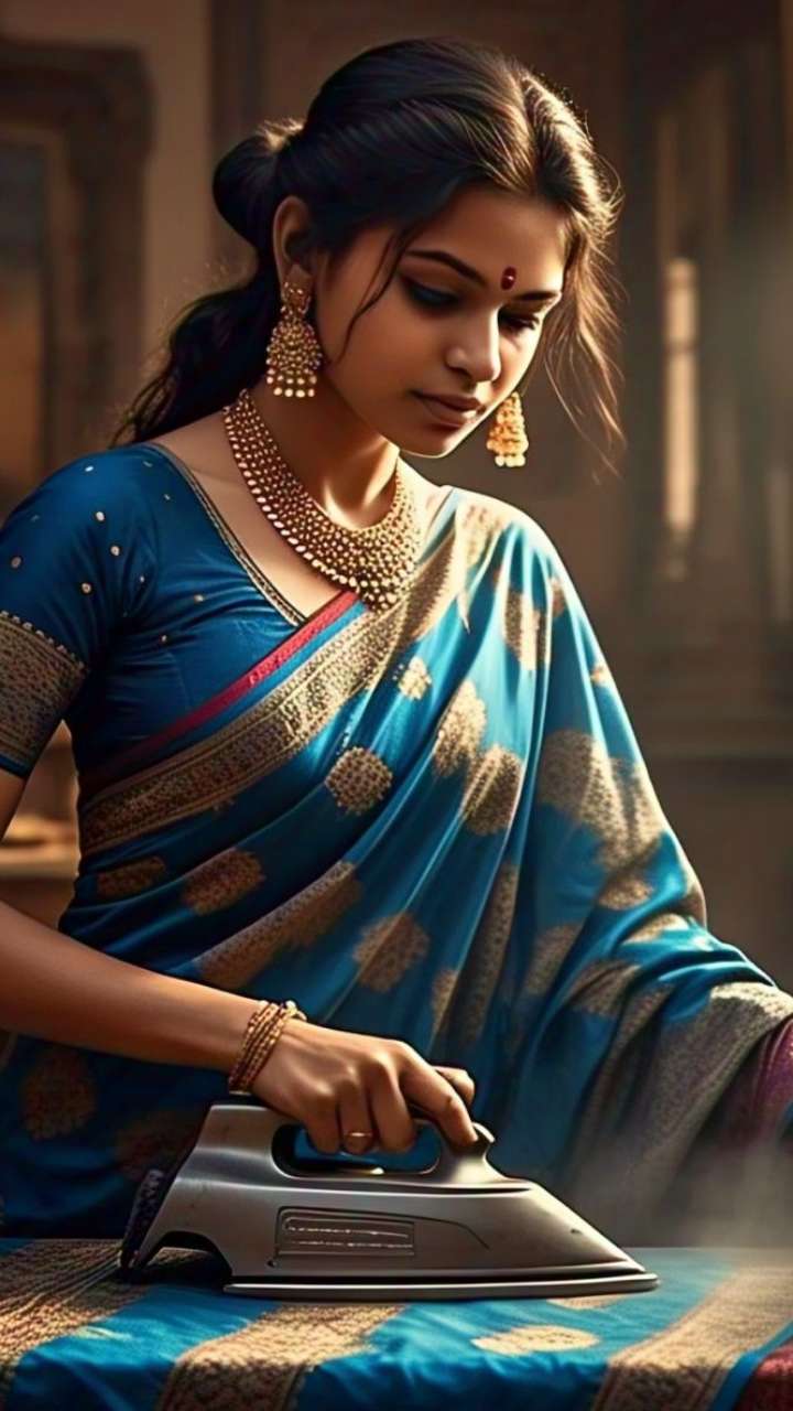 Easy Tips To Iron Your Silk Sarees At Home For A Brand New Look