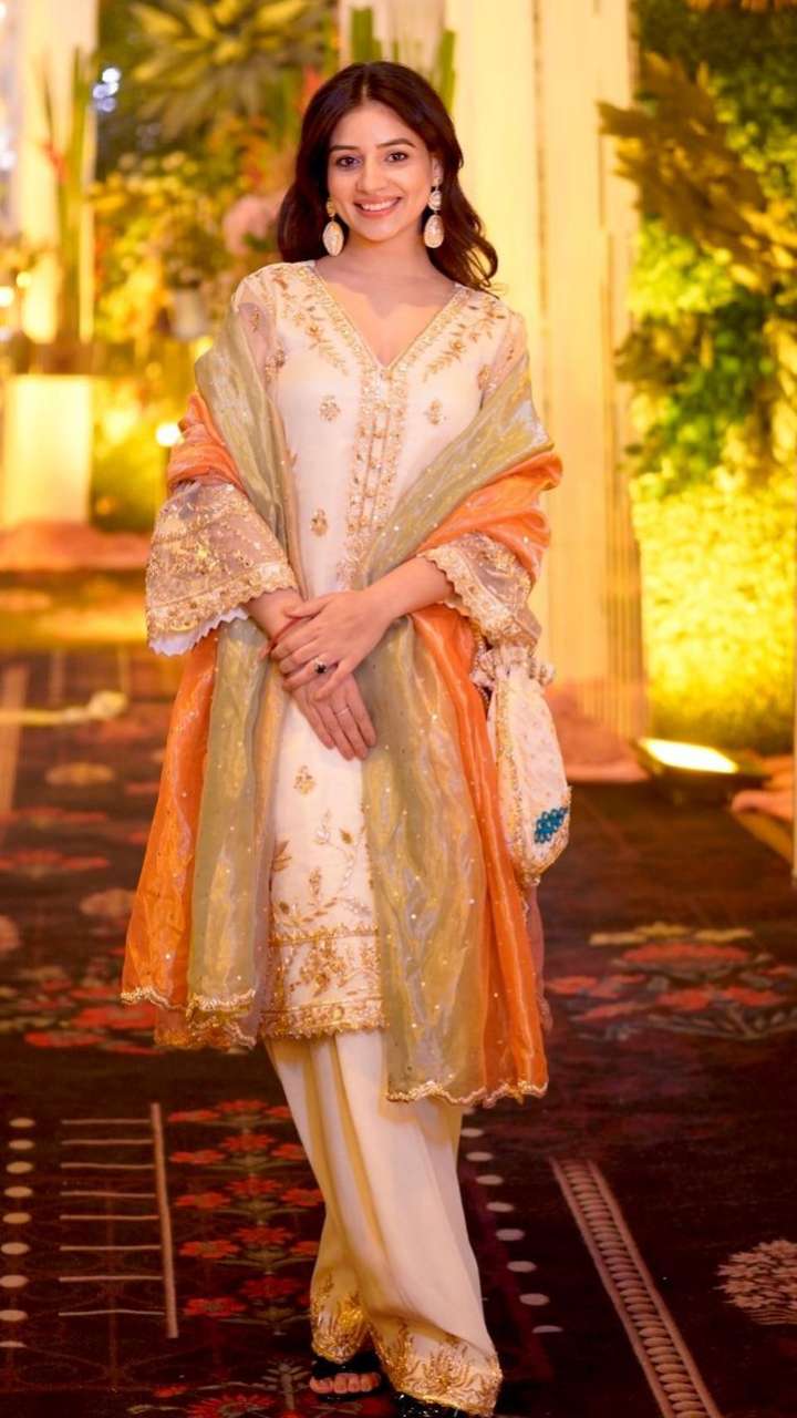 Punjabi Actress Tania Inspired Suit Looks For Newlywed Brides | Trendy ...