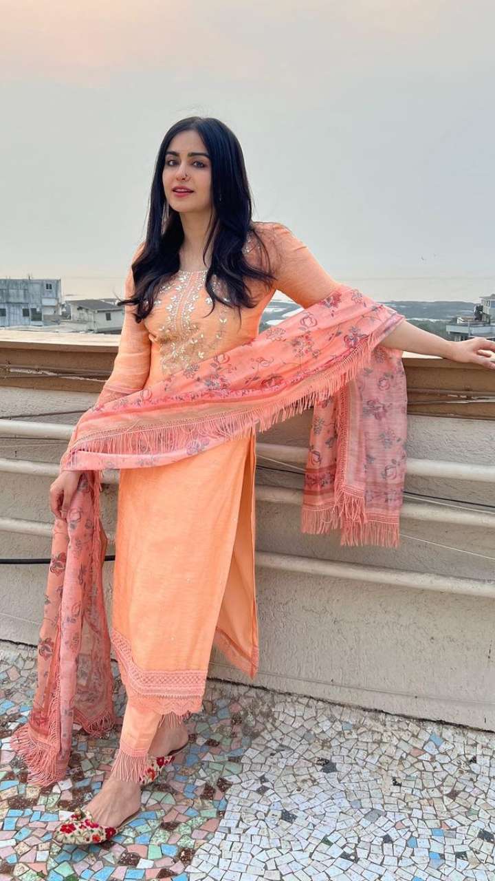 Adah Sharma Suit Looks | Teenage Fashion| Suit For Girls