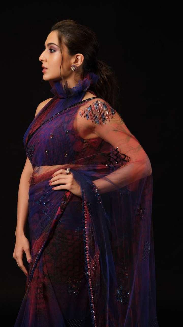 Sara Ali Khan Saree Look | Sarees For wedding | Zara Hatke Zara Bachke