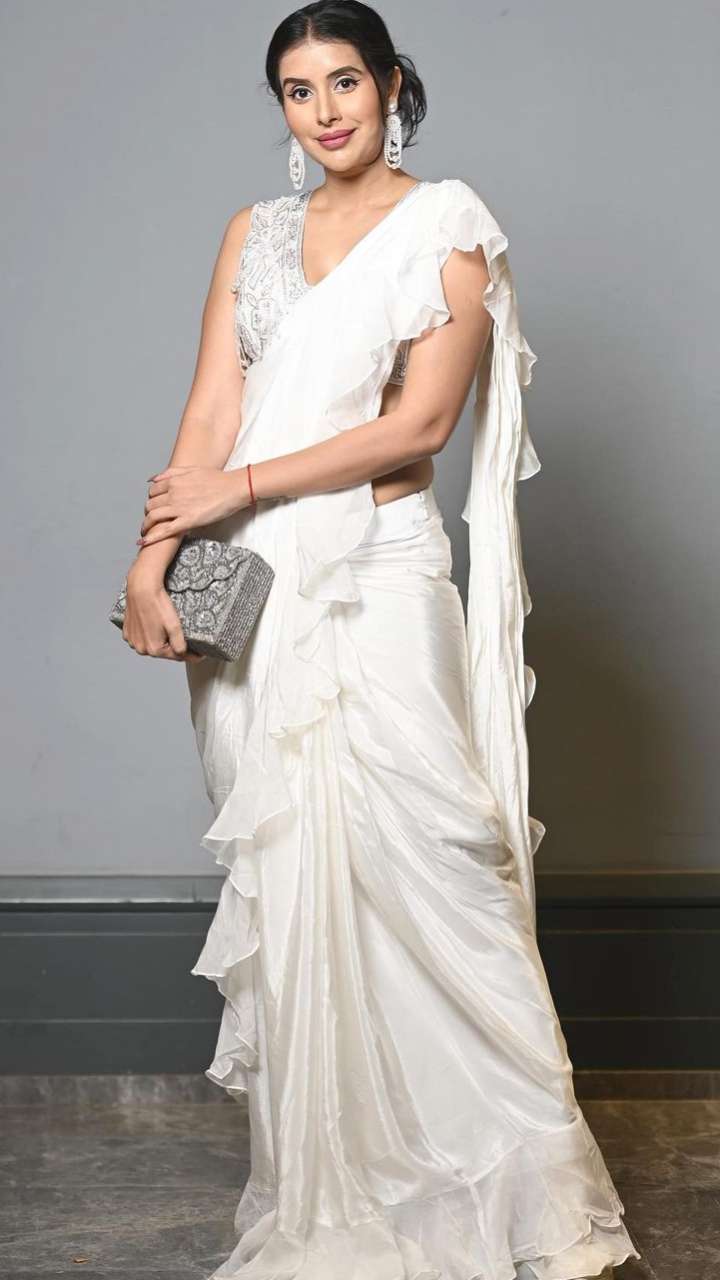 Charu Asopa's Steezy All-White Outfits | White Outfits | Dresses