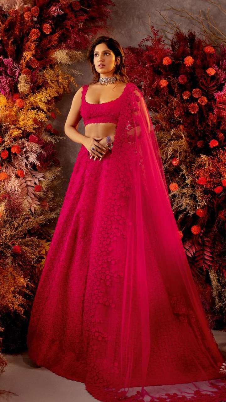 5 Stunning Lehengas from Bhumi Pednekar's Collection