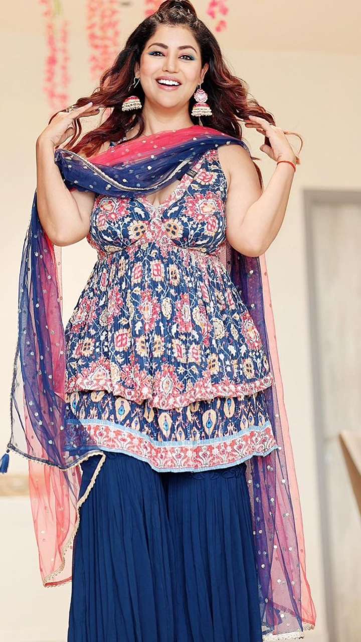 Debina Bonnerjee's Stunning Suits For Navratri Celebrations