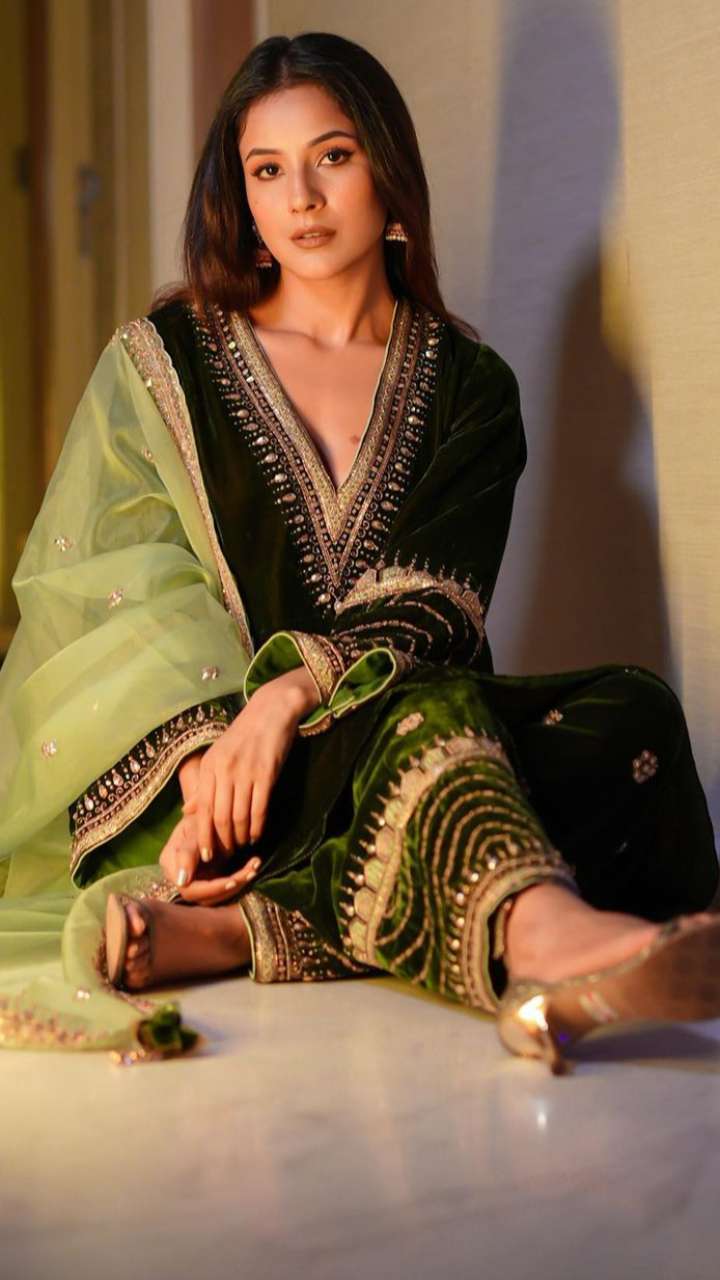 6 Beautiful Suit Sets By Shehnaaz Gill To Attend Punjabi Weddings
