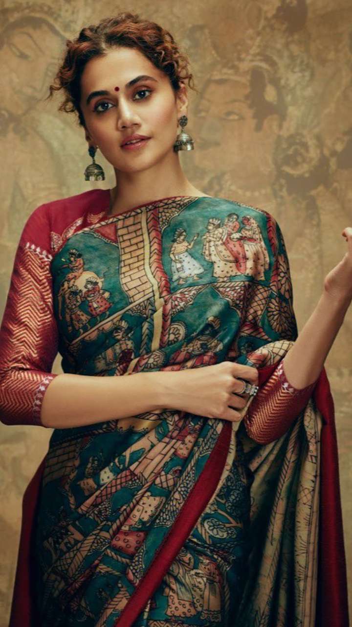 5 Simple Saree Ideas By Taapsee Pannu For Every Occasion