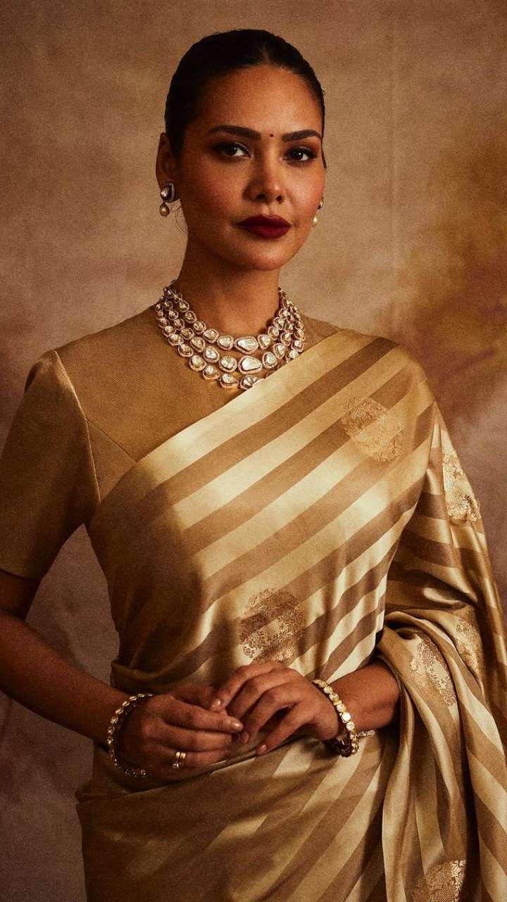5 Trendy Sarees By Esha Gupta For Every Occasion