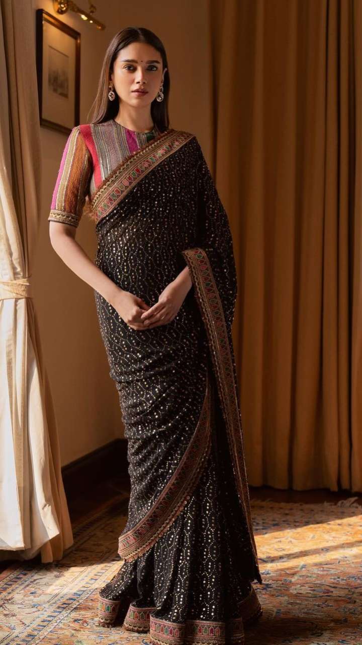 5 Trendy Saree Blouse Inspired By Aditi Rao Hydari