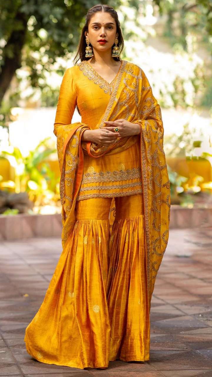 5 Stunning Suit Sets Ft. Aditi Rao Hyadari For Every Occasion