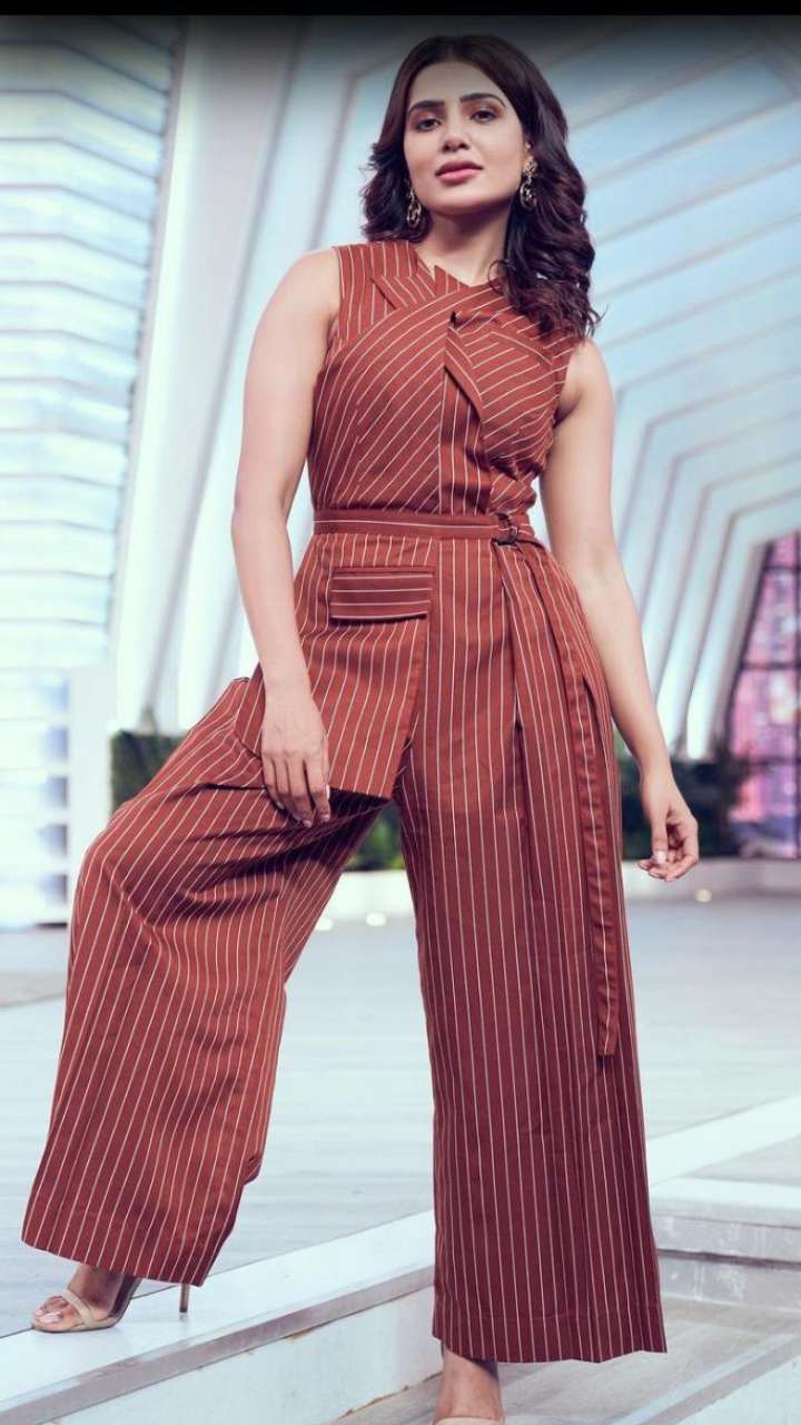 Samantha Ruth Prabhu Stunning Looks In Jumpsuits Samantha Ruth Prabhu Stunning Looks In Jumpsuits