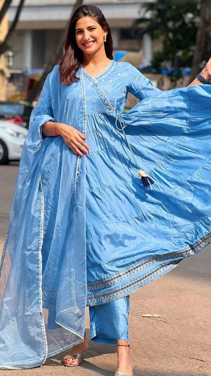 6 Vibrant Suit Sets By Aahana Kumra For Summer Weddings