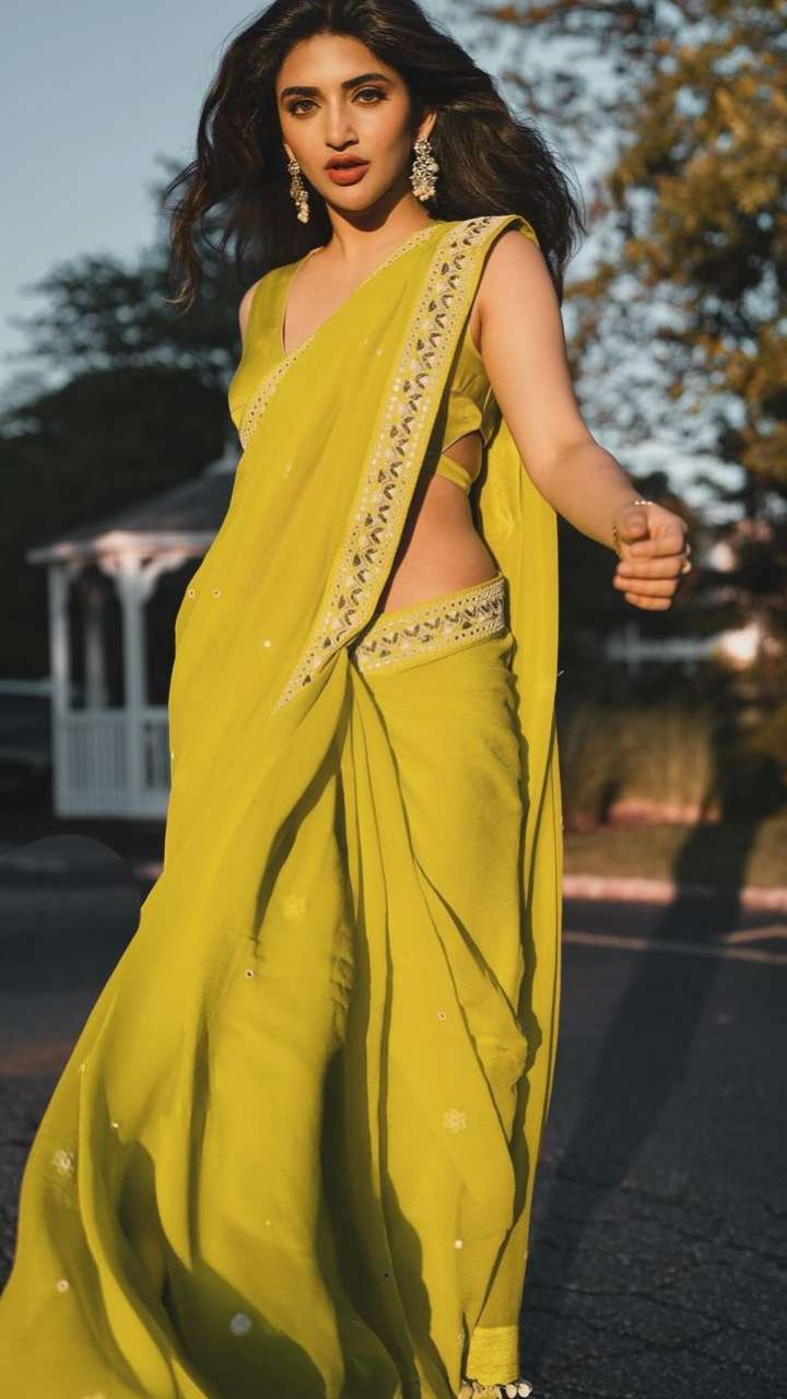6 Modern Saree Ideas By Sreeleela For Bridesmaid Look