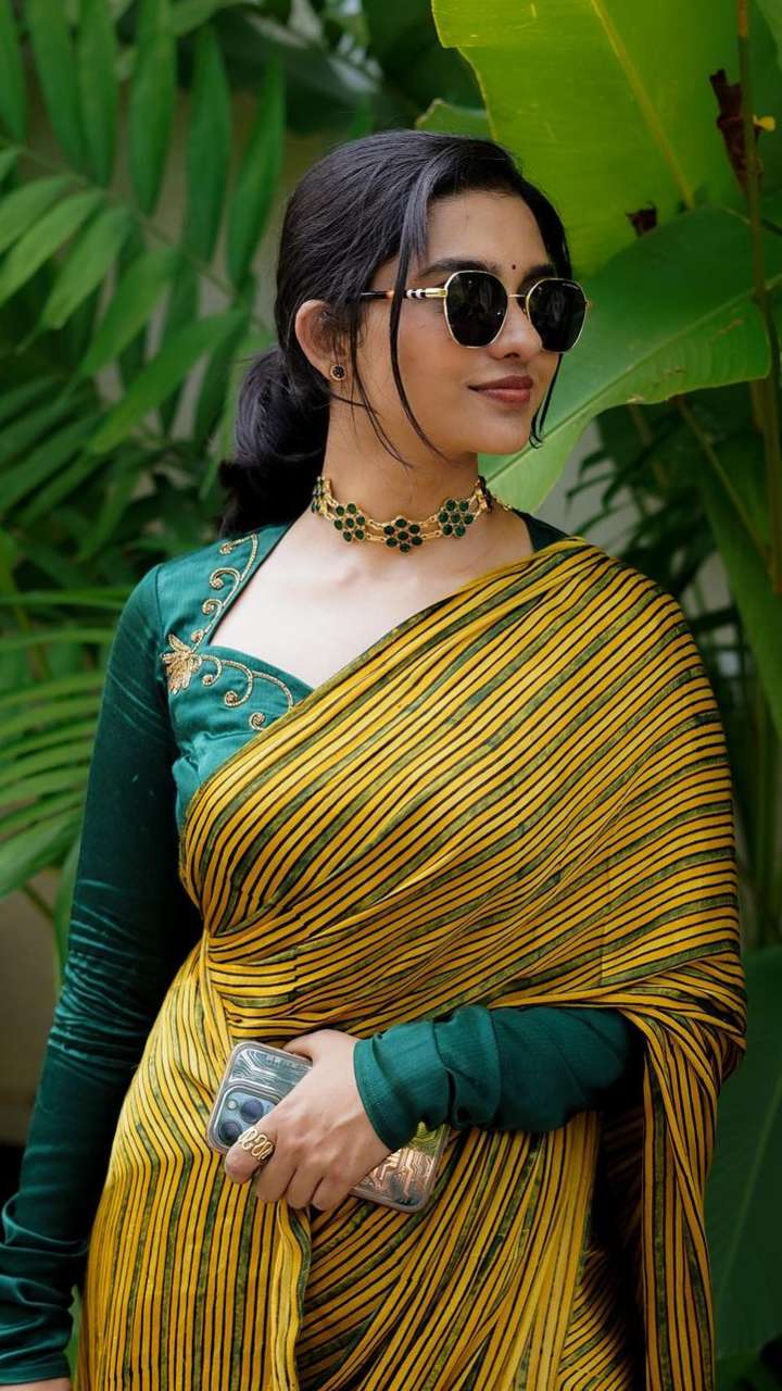 5 Sassy Saree Blouse Designs By Mamitha Baiju