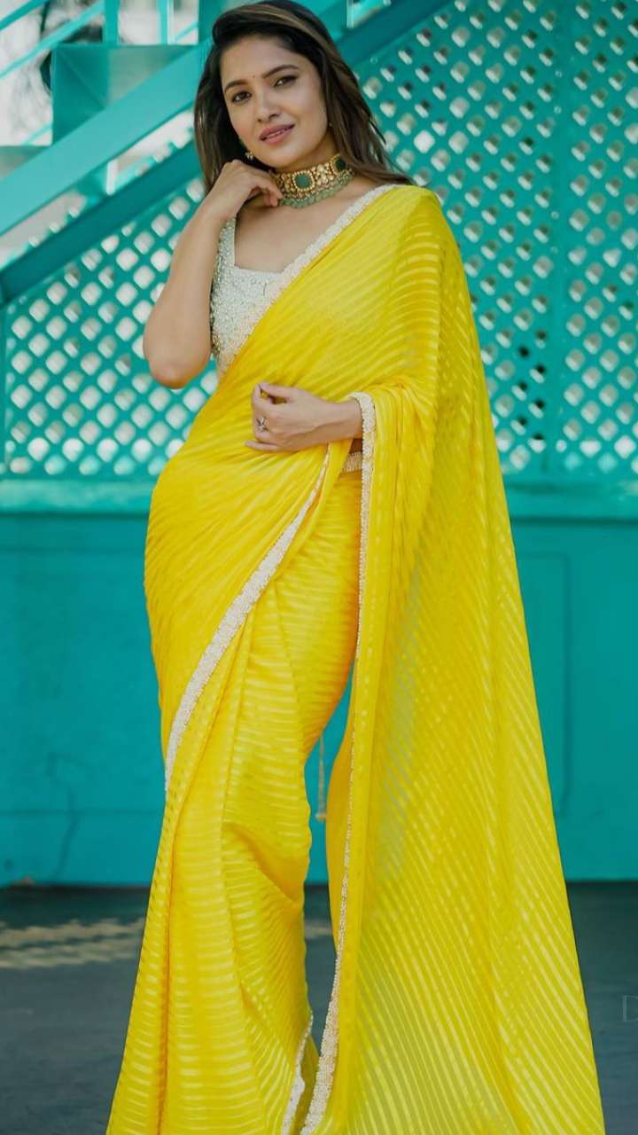 6 Lightweight Sarees By Vani Bhojan For Monsoon